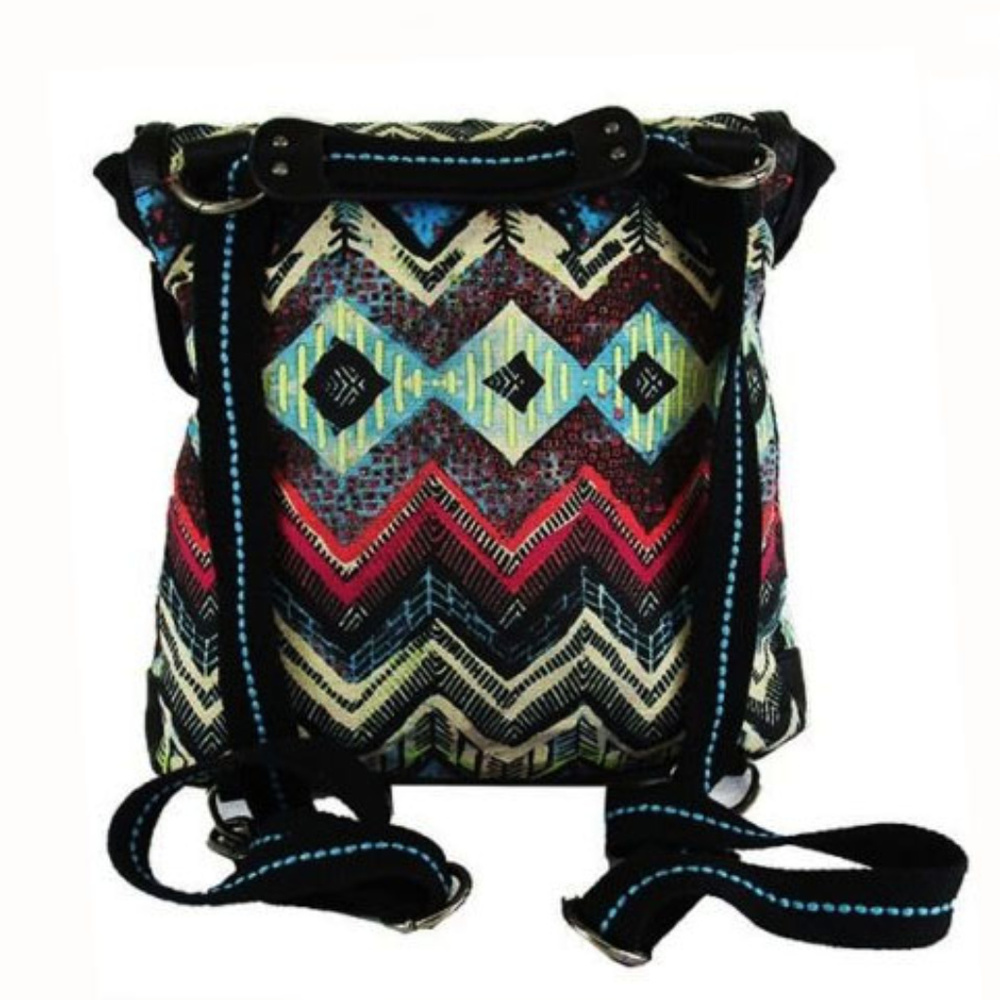 The Sak "Pacifica" Multi-Color Canvas Backpack - Gem